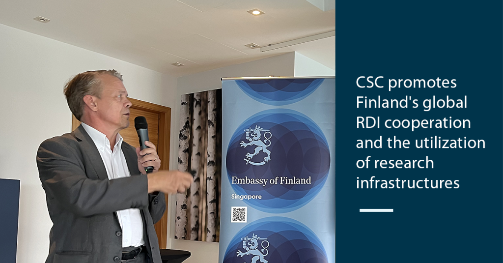 CSC promotes Finland's global RDI cooperation and the utilization of ...